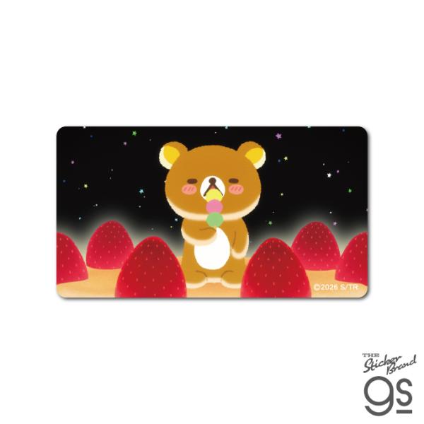 2026年4月よりテレビ放送開始！ショートアニメ「リラックマ」のワンシーンがステッカーになりました♪画面をそのまま切り取ったステッカーは、小物や手帳に貼ったり、スマホケースに挟んで持ち歩いても癒しになること間違いなし！角丸デザインがほのぼの...