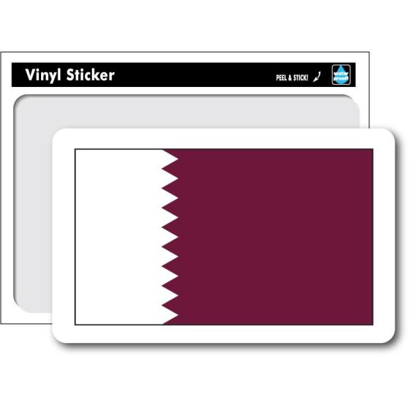 ステッカーサイズ:W85 H51mm屋外使用ＯＫ！グロスラミネート加工されています。耐水性、耐光性のあるステッカーです。白色のビニール素材に印刷されています。