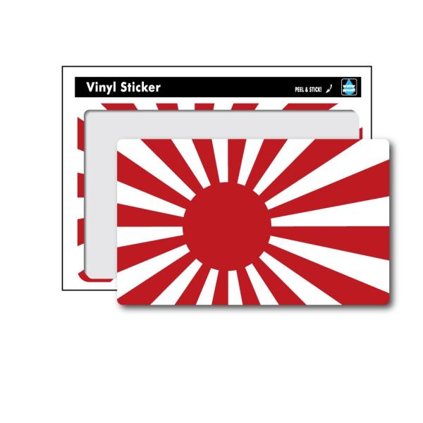 ステッカーサイズ:W85 H51mm屋外使用ＯＫ！グロスラミネート加工されています。耐水性、耐光性のあるステッカーです。白色のビニール素材に印刷されています。