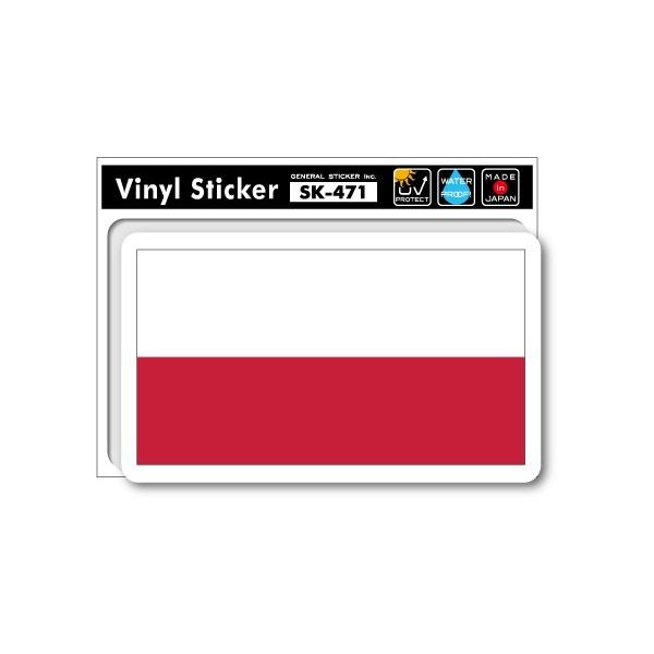 こちらの商品は耐水、耐光性のあるステッカーです。屋外はもちろん、スマホ、スーツケースなど様々なところに貼ってお楽しみ下さい。●サイズ　幅91mm×高さ54mm●製造国 　日本（自社製造）●備考 　株式会社ゼネラルステッカーが企画・製造・販売...