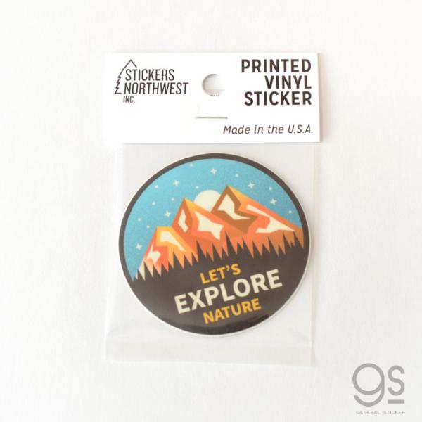 【発売日：2020年08月13日】アメリカで人気のステッカーブランド「STICKERS NORTHWEST」アウトドア好きの方にはたまらないMADE IN THE U.S.A.のステッカーです！おしゃれで使いやすいサイズ感！キャンプグッズに...