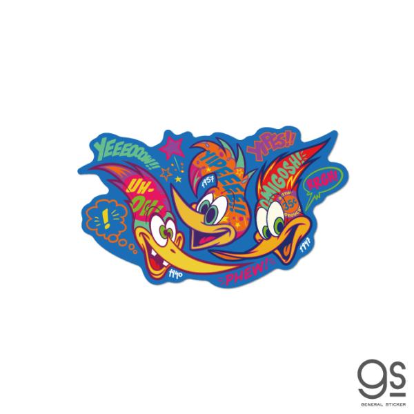 1940年に制作され今なお愛される『ウッドペッカー』のステッカーがついに登場！ユニバーサルの顔ともいえる大人気キャラクターが待望のステッカー化！原作のコミカルさを活かしたポップなデザインが光ります！もちろんユニバーサル公認グッズです♪こちら...