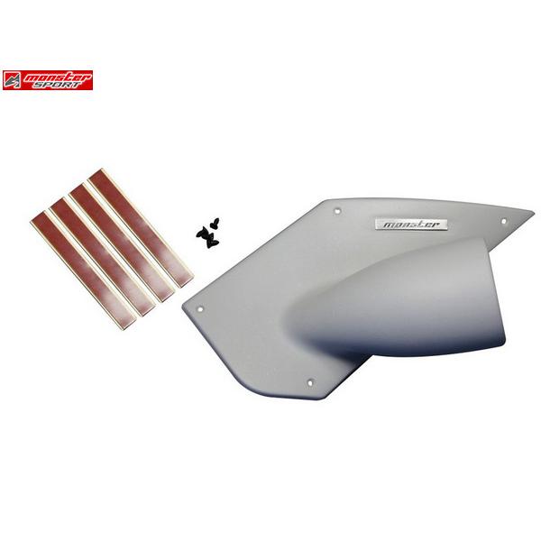 ■適合車種■・車種名ジムニー・型式JB23W　5型〜・年式2004/10〜・エンジン型式K6A・グレード-■出品商品■・メーカーモンスタースポーツ・商品名ピラーメーターフードφ60・品番851520-5250M・備考1FRPグレー・シボ塗装...