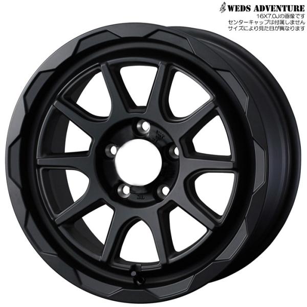 ■適合車種■・車種名ジムニーシエラ ジムニーノマド・型式JB74W JC74W■出品商品■・メーカーウェッズ・商品名MUD VANCE 06・サイズ15×6.0J+00 5H 139.7 φ110.5・カラーフルマットブラック・品番4020...