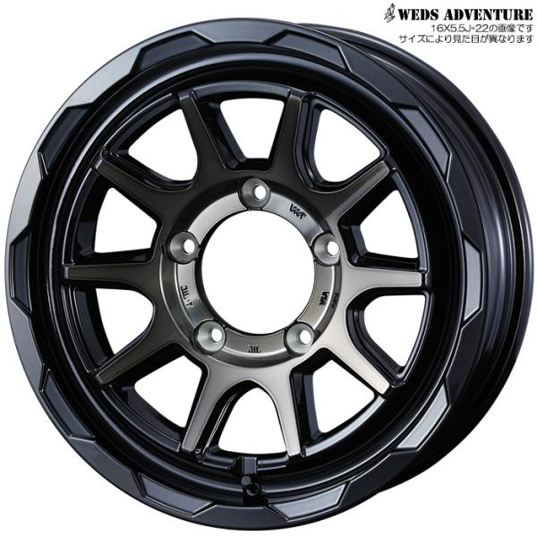 ■適合車種■・車種名ジムニーシエラ ジムニーノマド・型式JB74W JC74W■出品商品■・メーカーウェッズ・商品名MUD VANCE 06・サイズ15×6.0J+00 5H 139.7 φ110.5・カラーブラックポリッシュブロンズクリア...