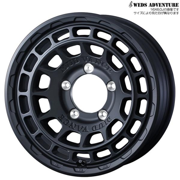 ■適合車種■・車種名ジムニー JB23W JB64W■出品商品■・メーカーウェッズ・商品名MUD VANCE 10 TYPE F (マッドヴァンス10 タイプF)・サイズ16×5.5J+22 5H 139.7 φ108.25・カラーFMBK...
