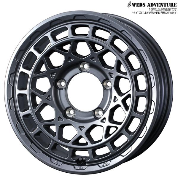 ■適合車種■・車種名ジムニーシエラ JB74W ジムニーノマド JC74W■出品商品■・メーカーウェッズ・商品名MUD VANCE 10 TYPE M (マッドヴァンス10 タイプM)・サイズ16×6.0J-05 5H 139.7 φ108...