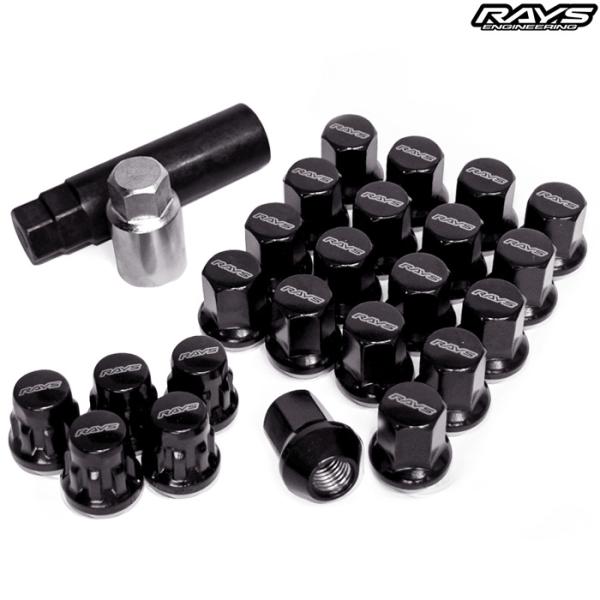 ■適合■・適合についてジムニー JB64W JB23W/ジムニーシエラ JB74W/ジムニーノマド JC74W 等■出品商品■・メーカーRAYS (レイズ)・商品名JIMNY専用 17HEX ナット＆ロックセット L31 23個セット ブラ...