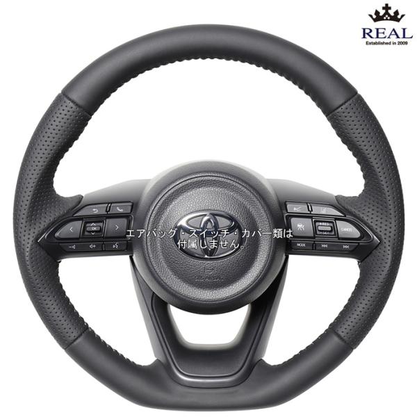 ■適合車種■・車種名ヤリスクロス・型式MXPJ10 MXPB10・年式R2/8〜・その他適合条件1ヤリス・GRヤリスは装着不可■出品商品■・メーカーREAL・商品名オリジナルシリーズ ステアリング・カラーオールレザー(シルバーステッチ)・品...