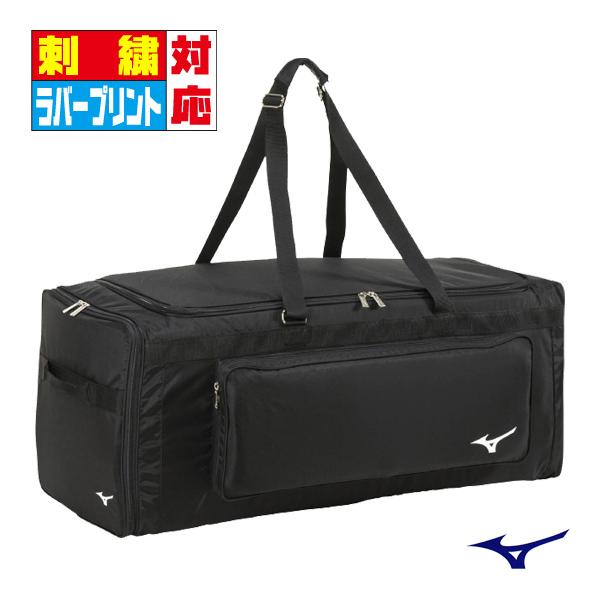 ■バッグ★メーカー：ミズノ★商品名：キャッチャー用具ケース★品番：1FJCD02309★カラー：ブラック (09)★サイズ：L88×W35×H35cm★容量：約110L★重量：約2220g★素材：ポリエステル（裏加工PU）★特徴：フロントポ...