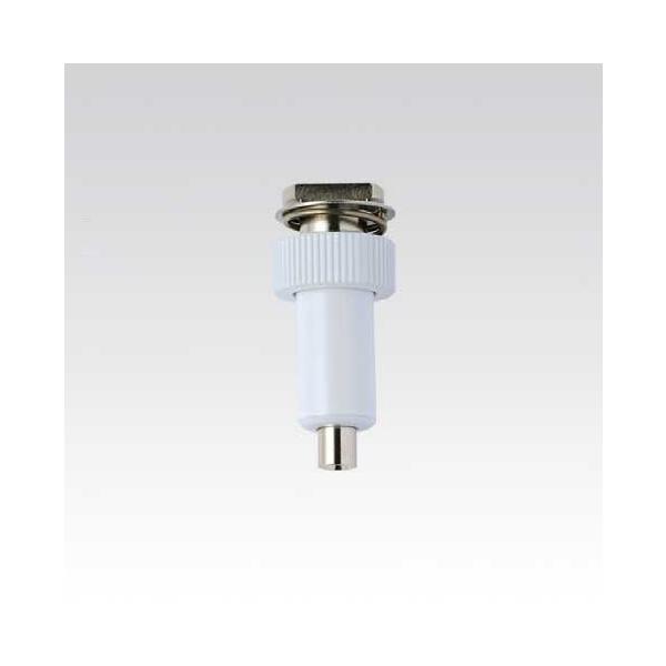 ギャラリーや店舗、住宅での使用に適した 天井・壁面・床に後付け可能でリフォームにも最適なピクチャーレールMC-10用アタッチメント。レールに取付けワイヤー差し込み使用