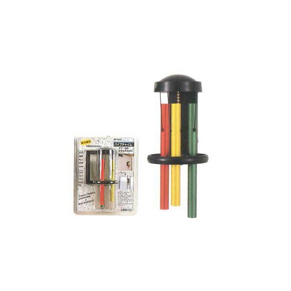 ドアチャイム-来客等を知らせるドアチャイム(呼び鈴)。鉄製ドアには強力マグネットで取り付け、木製ドアなどには付属のプレートを使用し取り付けが可能。引き戸にも対応