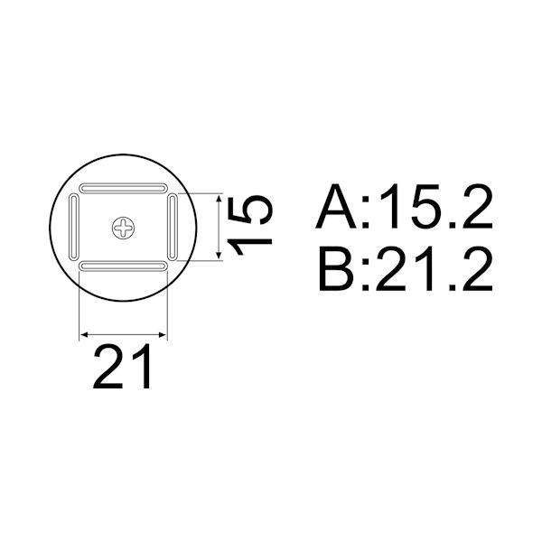 ホットエアー用ノズル　QFP サイズ 14×20