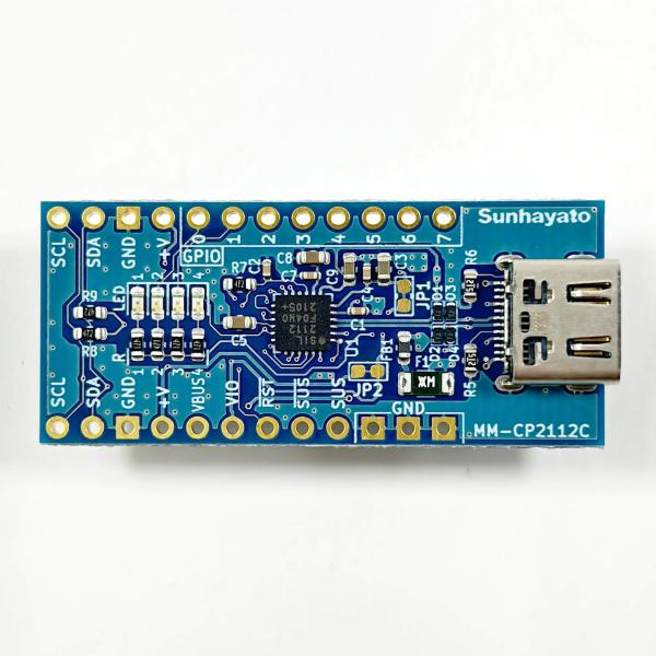 USB⇔I2C変換チップCP2112（Silicon Laboratories社 Single-Chip HID USB to SMBus Master Bridg）を電子工作等で使用しやすいパッケージに変換したモジュールです。マイコンのプ...