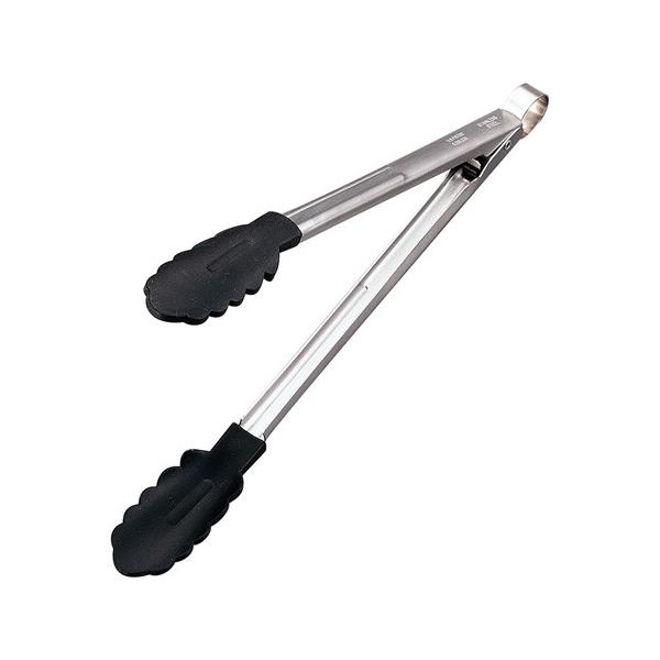 メーカー品番：74-708602全長(mm)：240カラー：ブラッククイジプロ / Cuisipro / BBV2408 / トング / ブラック / キッチン用品 / ステンレス / シリコン / 24cm / 0065506086026