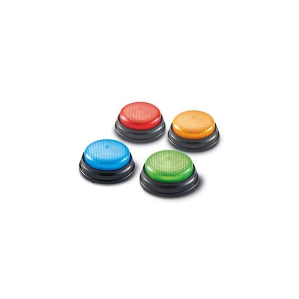 光って鳴るアンサーブザー！本物とよく似た音： サイレン音、ゲームショーブザー、 レーザー音、「charge」 音。要： 単4電池各2本(商品に電池は含まれておりません)4個セット9cm*対象年齢 3歳以上