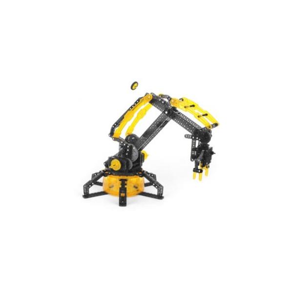 機械の動きや仕組みを見て、作って、遊んで分かる知育玩具です！何度組み立ててもおもしろい！☆道具不要！手で作れる！トイ・オブ・ザ・イヤー2016の知育玩具部門で大賞を受賞しました！4つのポイントを動かして物をつかんで運ぶアームを作ろう！対象年...