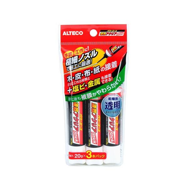 【商品説明】手芸、工作に！ 極細ノズルで細工に最適！ 木・皮・布・紙の接着、さらにこれら材質と＋塩ビ・金属も接着できる！ 硬化後も被膜がやわらかい！ 乾燥後透明、きれいな仕上り接着スピードが速く、強い接着力を発揮します片面が多孔質材(木・皮...