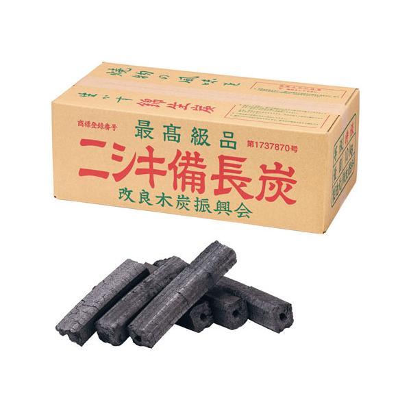 ●オガ炭としては歴史も古く知名度も抜群で、火力、灰分などの品質も安定している商品です。■商品仕様幅×奥行×高さ(mm)：460×240×180重量(kg)：10産地：鳥取県錦生燃料形状：四角