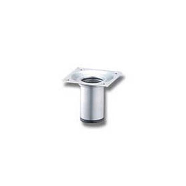 ご家庭の家具や収納棚及び業務用テーブル脚の交換、店舗ディスプレイの作成に最適です。家具脚パーツ・補修部品すっきりデザインのテーブル脚！家具・テーブル等の作成・交換用脚。ねじ4本で簡単に取り付けることができます。■材質：鉄＋樹脂■サイズ：幅6...