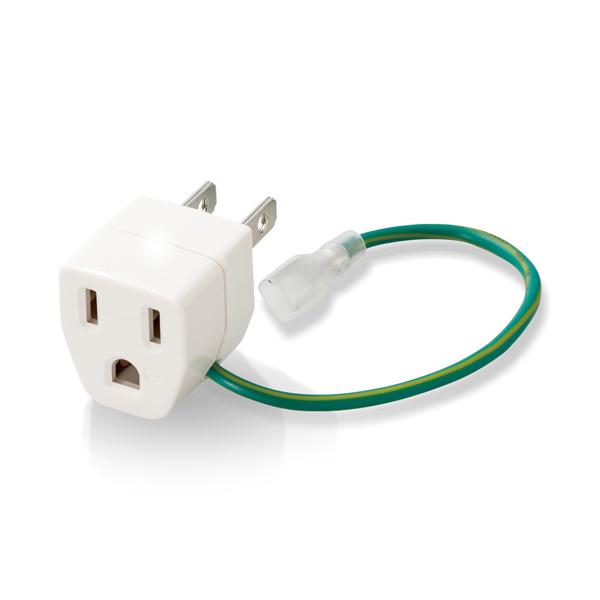 アメリカ、カナダなどでも使われるAタイプ3ピンコンセントプラグを日本国内向け形状のコンセントプラグに変換できるアダプタ。■ 海外の形状のコンセントプラグを日本国内で使用するための、安全設計を採用した変換プラグです。■ アメリカ、カナダなどか...