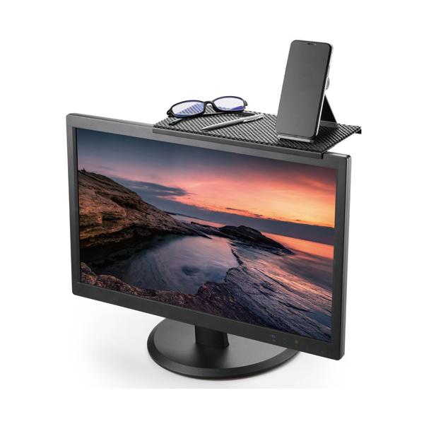 液晶ディスプレイの上を有効に利用して、机の上に置いていたちょっとした小物やよく使う物を置くことができるディスプレイボードです。■ 液晶ディスプレイの上に取り付けられるディスプレイボードです。■ 液晶ディスプレイの上を有効に利用して、机の上に...