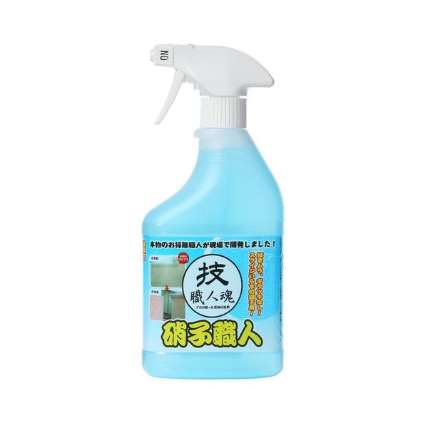 プロの職人は今までの硝子用洗剤を使う人はあまり多くありません。硝子クリーニングはかなり特殊なのです。硝子は色々な方向に向かって付けられています。西日が差す、または日光が長時間あたり硝子の温度が上がってしまったところに硝子用洗剤を使用するとギ...