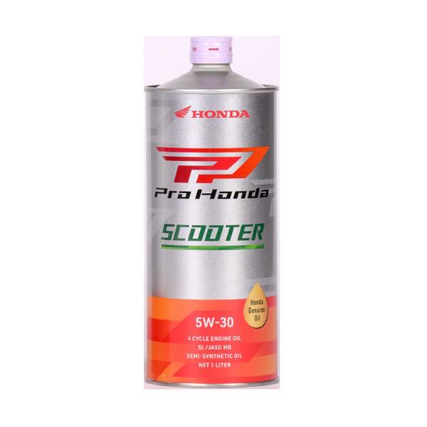 HONDA純正の4サイクルエンジンオイル！快適な走り出しと低燃費、低温時特性を強化した4サイクルスクーター向け高性能マルチタイプオイル。【仕様】API規格：SLJASO：規格：MB粘度：5w-30油種：部分化学合成油内容量：1Lガソリン専用...