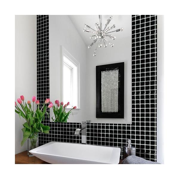 壁に簡単貼るだけキッチン・洗面所・水回りを素敵にする「モザイクタイルシール」 耐熱・防水だから安心■ 本製品は、透明で滑らかな本物のガラスタイルの雰囲気を再現しています。■ キッチン・洗面所・トイレなどを、お好みに合わせて手軽に装飾出来ます...