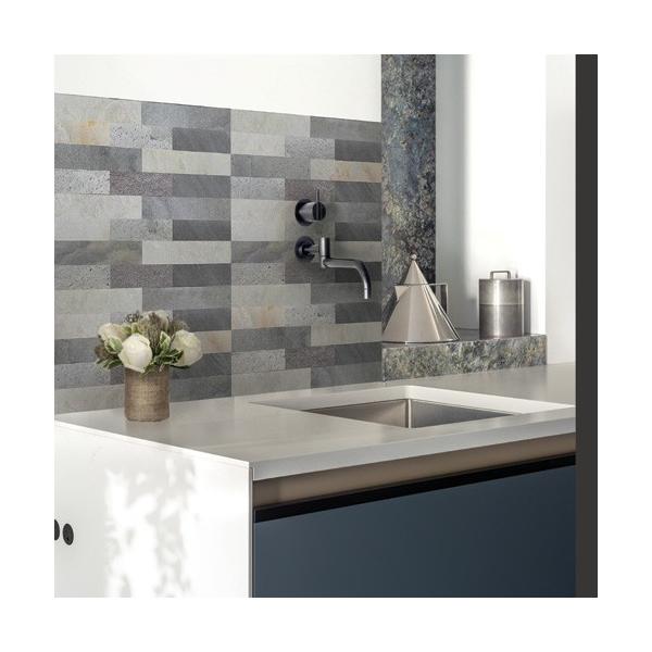 日常に高級感をプラス。スライスされた本物の石素材、シールで簡単貼るだけ、リアルストーン、タイルシール。■ 本物の石を使用しています、天然素材ならではの質感をお楽しみいただけます。■ 天然素材のため、石部分の柄、色合い、風合いがそれぞれ異なり...