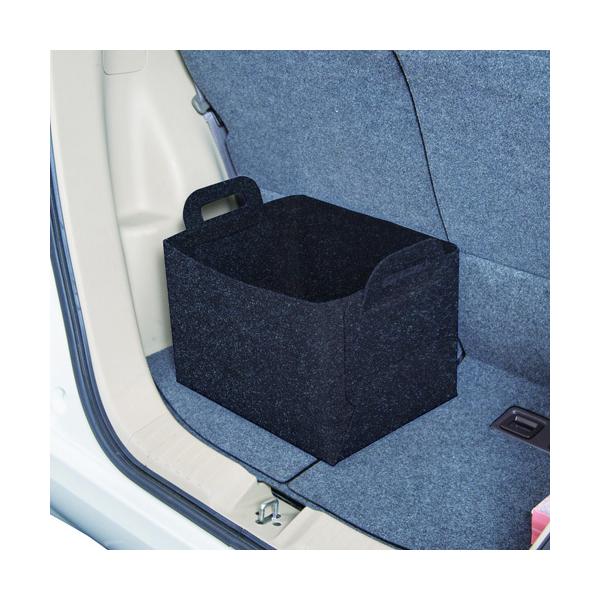 ■ 組み立て式の便利な収納ボックス■ フェルト素材で車のトランクに置いても滑りにくい■ ソフトで厚みのある生地なので、走行中にカタカタ音がしません■ 買い物袋、アウトドア用品、工具などたっぷり入れられるワイドサイズ■ 収納サイズ：約H245...