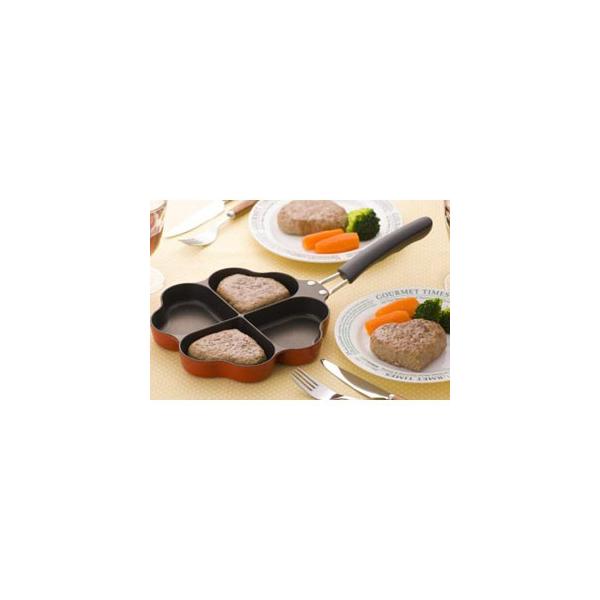 ガス火専用お弁当のおかず作りやお料理の演出に！また、デザートつくりの型として！■ 製品サイズ(重量・容量)約192×367×70mm(525g)■ 材質本体：アルミニウム合金、底の厚さ2.5mm(内面：フッ素樹脂加工、外面：シリコン塗装)、...
