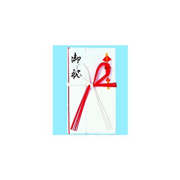 一般御祝用 紅白七本 檀紙金封【仕様】金額の目安：一万円〜三万円位迄・中袋付き用途：婚礼以外の御祝表書：御礼・寸志・松の葉・御祝儀・内祝・御祝・御餞別・御入学祝・御新築祝・目録にも使用可能無地短冊付きあかぎ / アカギ