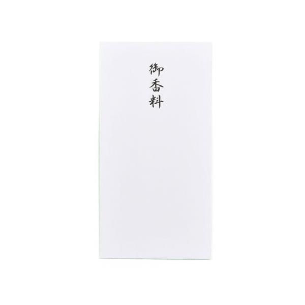 仏式用。弔事でお線香に代わるものとしてお金を供える際に使用。紙質は奉書紙。1袋5枚入りで中袋(お金を入れる封筒)はなし。本体に直接お金を入れる封筒タイプ。包む金額の目安は1千円程度から。金額や用途はこれに限らず地域の風習にならってお使いくだ...
