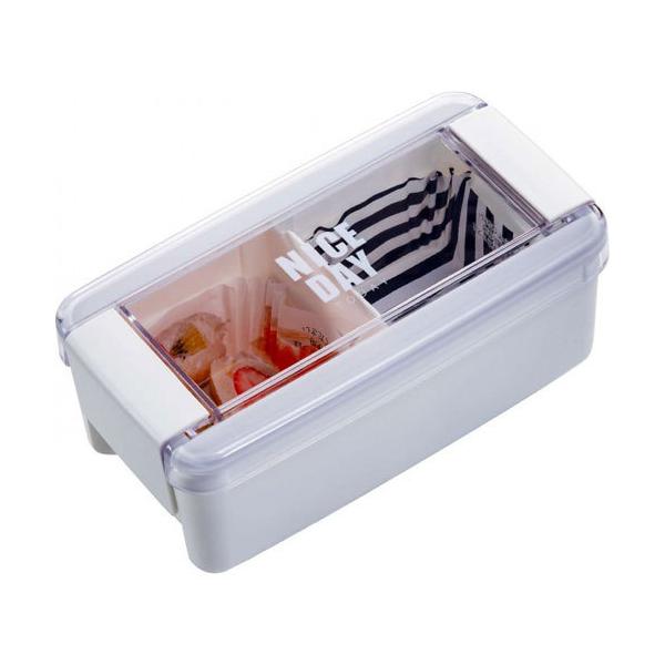 パッキン取り外し不要でお手入れ簡単！■ 洗い易いパッキン一体式のお弁当箱です。■ シリコンパッキンに比べて、汚れが染み込みにくいエラストマーを採用しています。■ スリムデザインでコンパクトです。■ 食材を押しつぶしにくいふた形状なので、ふっ...