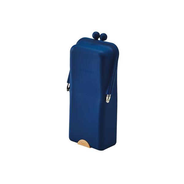 置くだけピタッとたおれない!空気のチカラでくっつく吸盤■空気のチカラでくっつく吸盤、タテにもヨコにもスマホが置ける。■大容量、ガバッと開くがま口タイプ。【仕様】本体サイズ：207×97×51mm重量：176g材質：シリコーンゴム、鉄KUTS...