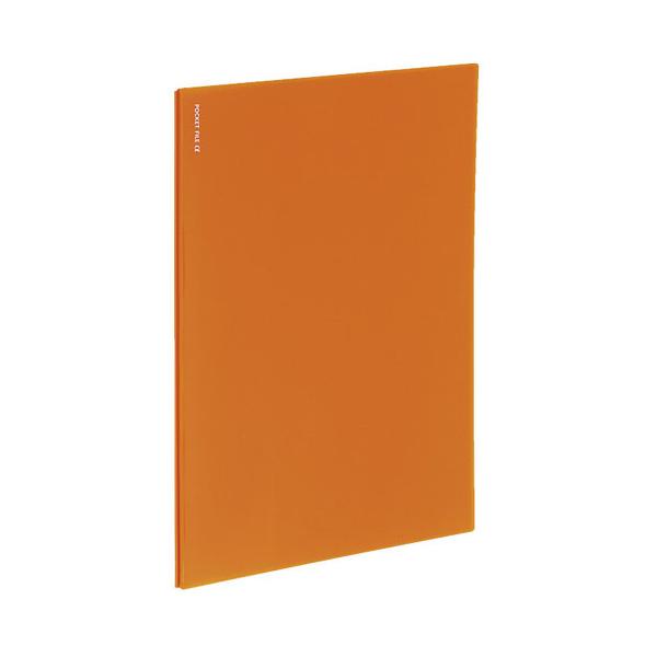 ■ A4タテ■ タテ307×ヨコ239×背幅4mm■ 仕様 / ポケット枚数24枚■ 色 / オレンジ■ ポケット・ジョイントパーツ / PP■ ポケット色 / 透明■ 中紙なし■ 最大収容枚数 / 約72枚（1ポケットの最大収容枚数約5枚...
