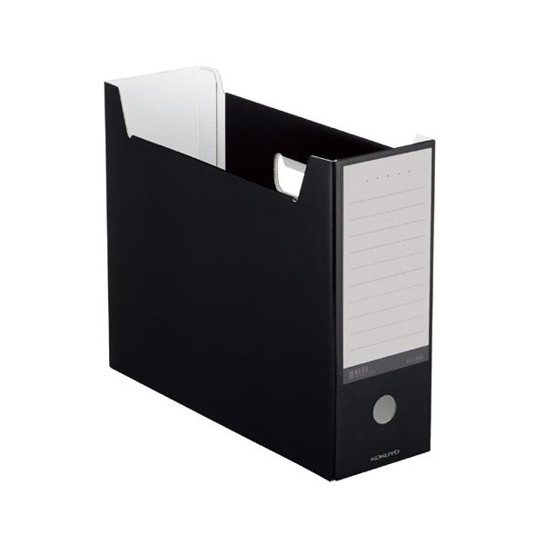 ■ 箱の形状/組み立てはワンタッチ式で簡単です底板が2重になって歪みにくさや耐久性を向上させました■ 見出し面/タイトルを記入できる機能面と美観を重視した意匠デザイン面の表裏異なる見出し面を選んでお使い頂けます■ シックなカラー/最新のオフ...