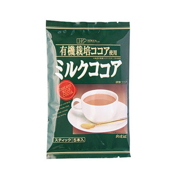 ▲商品の特性上、基本的にご返品を承ることが出来ません。何卒ご了承ください。（返品・キャンセル不可）●有機栽培されたカカオ豆100％を原料にした風味豊かな有機ココアパウダーに、うまみを残した砂糖と天日塩で仕上げたコクのあるミルクココアです。※...