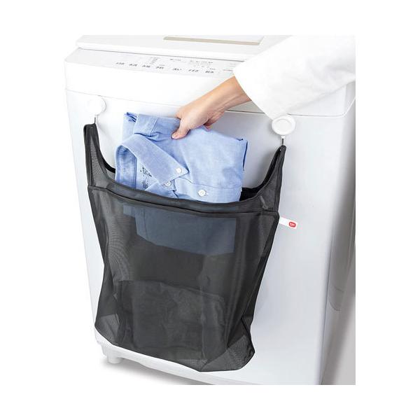 ●持ち手つきでスタンドやフック、タオルバーやドアノブなどさまざまな場所に引っ掛けることができるレジ袋形状の洗濯ネットです。●洗濯カゴのように使用した衣類やタオルを入れておけば仕分けの手間なくそのまま洗うことができ、洗濯を時短できる便利グッズ...