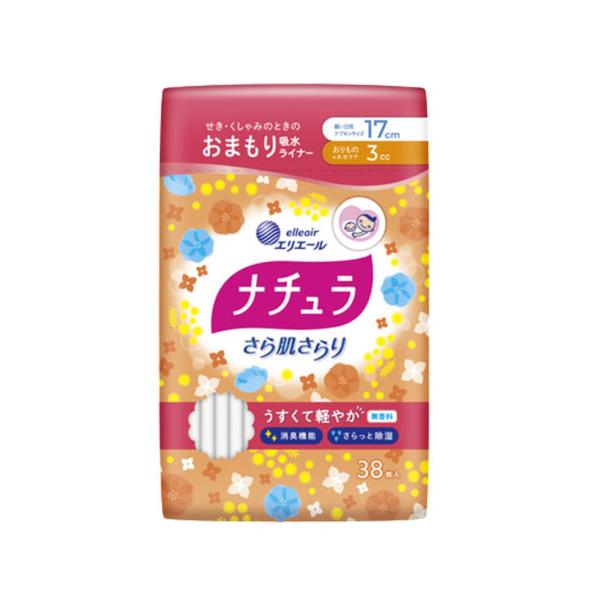 せき・くしゃみのときのおまもりケア！■ 薄さ2mm吸収体でつけてる感ゼロへスリム吸収体で、生理用ナプキンより薄くて軽い。※メーカー昼用生理用ナプキン比較■ さらさら肌ざわり表面に水分を残さず、さらっとした肌ざわり。かゆみの不安にやさしい。■...