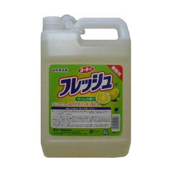 【商品特徴】■ 手にやさしく油汚れをスッキリ落とす■ さわやかなライムの香り■ サイズ(mm)奥行 115×幅 170×高さ 270■ 重量(g)4150■ 仕様品名：台所用合成洗剤用途：野菜・果物・食器・調理用具用液性：中性成分：界面活性...
