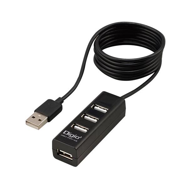 コンパクトなケーブル一体型4ポートUSBハブ。●ケーブル一体型でコンパクトな4ポートUSB2.0ハブ。●ロングケーブル120cmタイプ。●ポート位置が上面の為、片手で挿入可能。●4ポートUSB2.0ハブ。●ケーブル一体型。【仕様】本体寸法：...