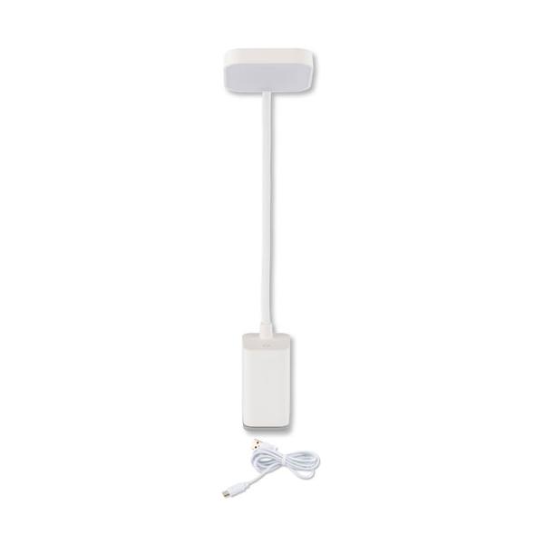 USB充電式フレキシブルアームLEDデスクライト。■見た目スッキリ！USB充電式LEDデスクライト。USB充電でケーブルレスでもつかえる便利なLEDライト。■LEDを使用している省エネ+目にやさしいLEDデスクライトです。■調光機能/電源ボ...