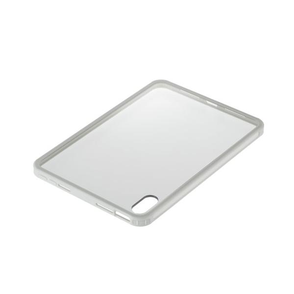 背面・側面をすっきり守る、iPad mini用、衝撃吸収背面ケース●シンプルで丈夫な衝撃吸収背面ケース…丈夫なポリカーボネートとクッション性のあるTPUを使ったハイブリッド構造で、傷や衝撃からiPadを守ります●ケースを装着したままボタン操...