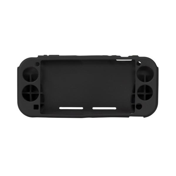 Switch Lite用、柔らかくクッション性のあるシリコンカバー。■ 柔らかく、クッション性のあるシリコン製。キズ・汚れから本体を守ります。■ ホコリなどが付きにくい、サラサラな手触り。■ 裏面部にグリップ付きで、握りやすさアップ！■ カ...