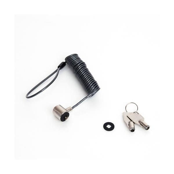 情報漏洩、PC盗難などのセキュリティの対策に！セキュリティスロットに取り付けて、しっかり盗難から守ります。伸縮可能なカールコードで余分なケーブルが邪魔にならない！！対応機種：セキュリティスロットを搭載するパソコン、液晶モニター、外付けハード...