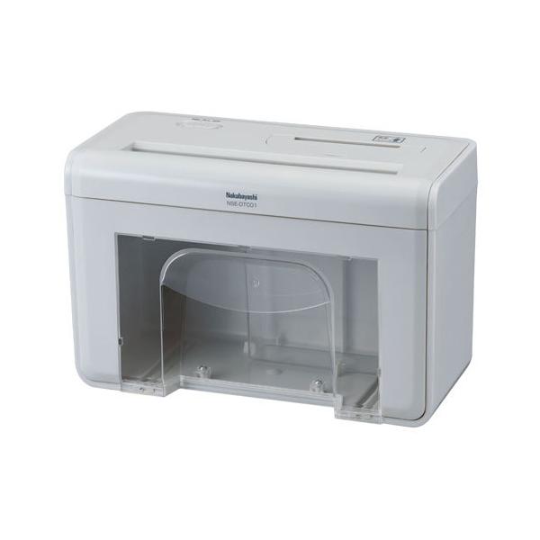 コンパクトな卓上タイプのクロスカットシュレッダ。■ 場所をとらない卓上タイプ。紙もディスクもオートスタートで細断。■ クロスカット3x18mm。■ A4サイズの用紙を2枚まとめて細断できます。[オートスタート&amp;オートストップ]紙を入...