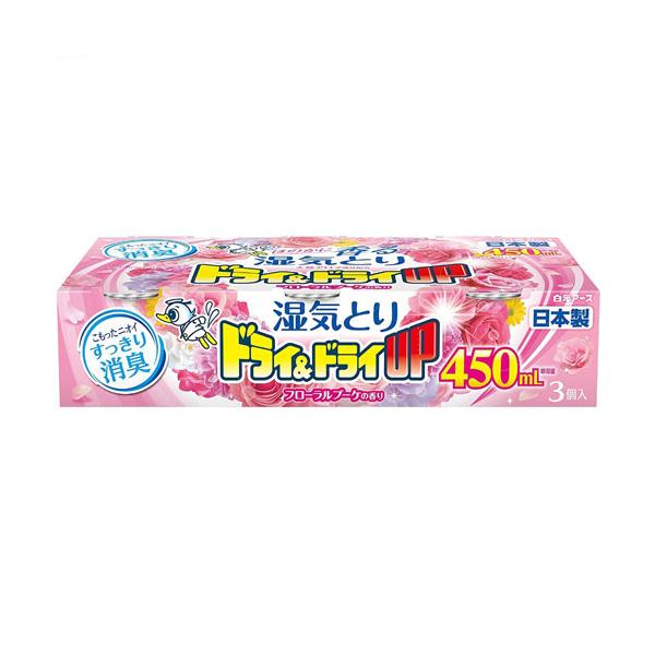 こもった嫌なニオイをさわやかに消臭！●押入れ、洋服ダンス、クローゼット、下駄箱、流しの下などの湿気とりに最適の除湿剤です。●こもった嫌なニオイをフローラルブーケの香りでさわやかに消臭します。●使い捨て貯水タイプ。●フローラルブーケの香り※メ...