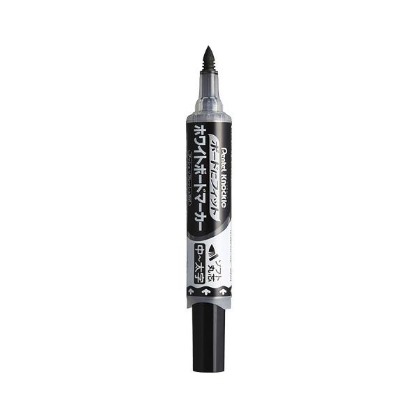 ■ 入数： 1本■ 線幅： 3.0〜6.5mm■ 長： 125mm■ 材質： 再生素材使用■ 直液式ぺんてる / ペンテル / Pentelホワイトボードマーカー / 筆記具 / ペン